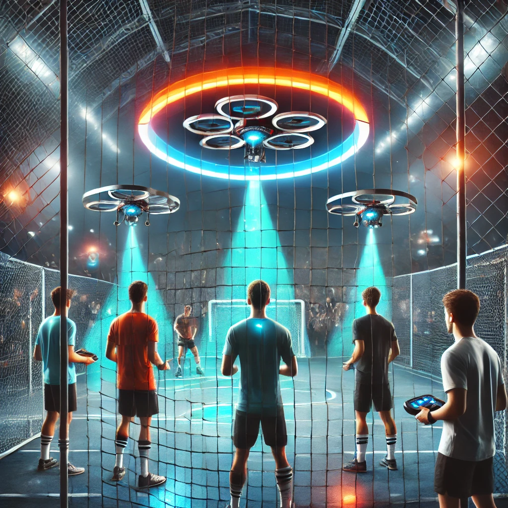 Du foot ? Du quidditch ? Non, c’est encore plus dingue : le drone ...