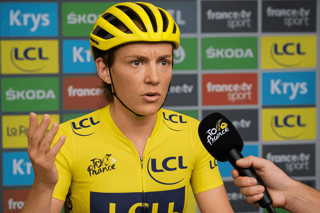 Demi Vollering défend son poids fae aux critiques - VoxStadium